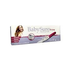 Teste de Gravidez Baby Sure Prime - Teste formato em Caneta | Shopee Brasil