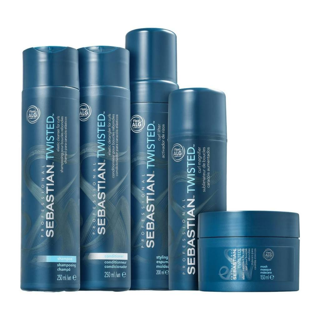 Kit Cabelos Cacheados - Sebastian Curly Twisted - 5 Produtos | Shopee ...