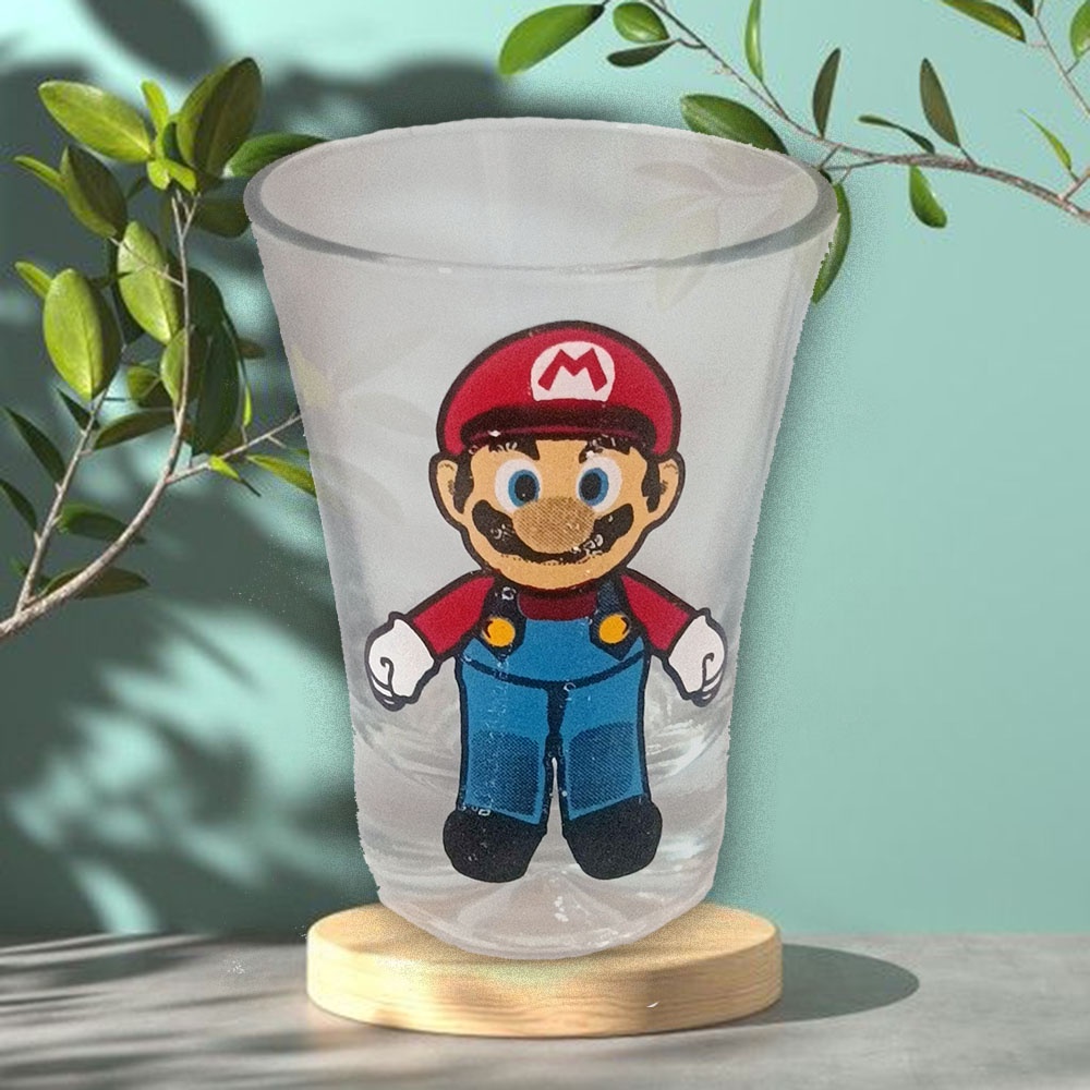 Copo Shot Super Mario Bros Coleção Vidro Game Geek Exclusivo | Shopee ...