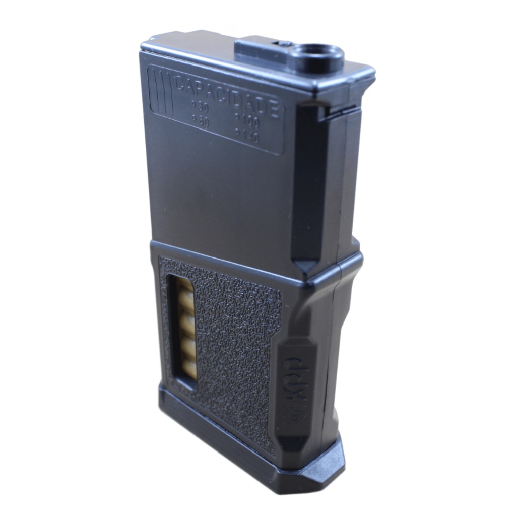 Magazine multicapacidade M4 Mid-cap Airsoft 6mm Da Kpp - Escorrega o Preço