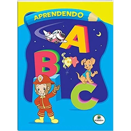 Livro Infantil Aprendendo O ABC Brasileitura | Shopee Brasil