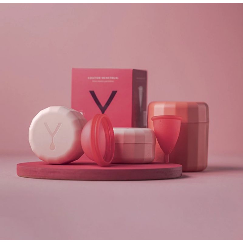 Kit menstrual Yuper tamanho M (medium) contendo Coletor+disco menstrual ...