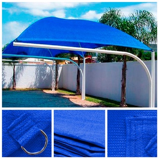 Tela Toldo Sombreamento Cor Azul Shade Retangular 5x2m CIKALA | Shopee ...