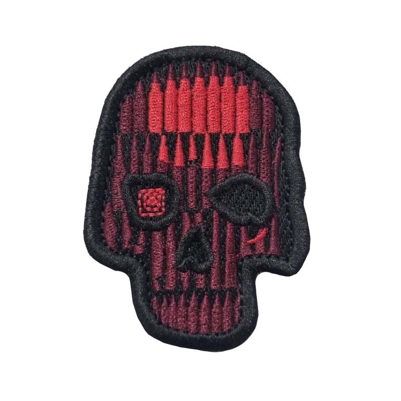 PATCH CAVEIRA CRUSTY BULLET BORDADO | Shopee Brasil