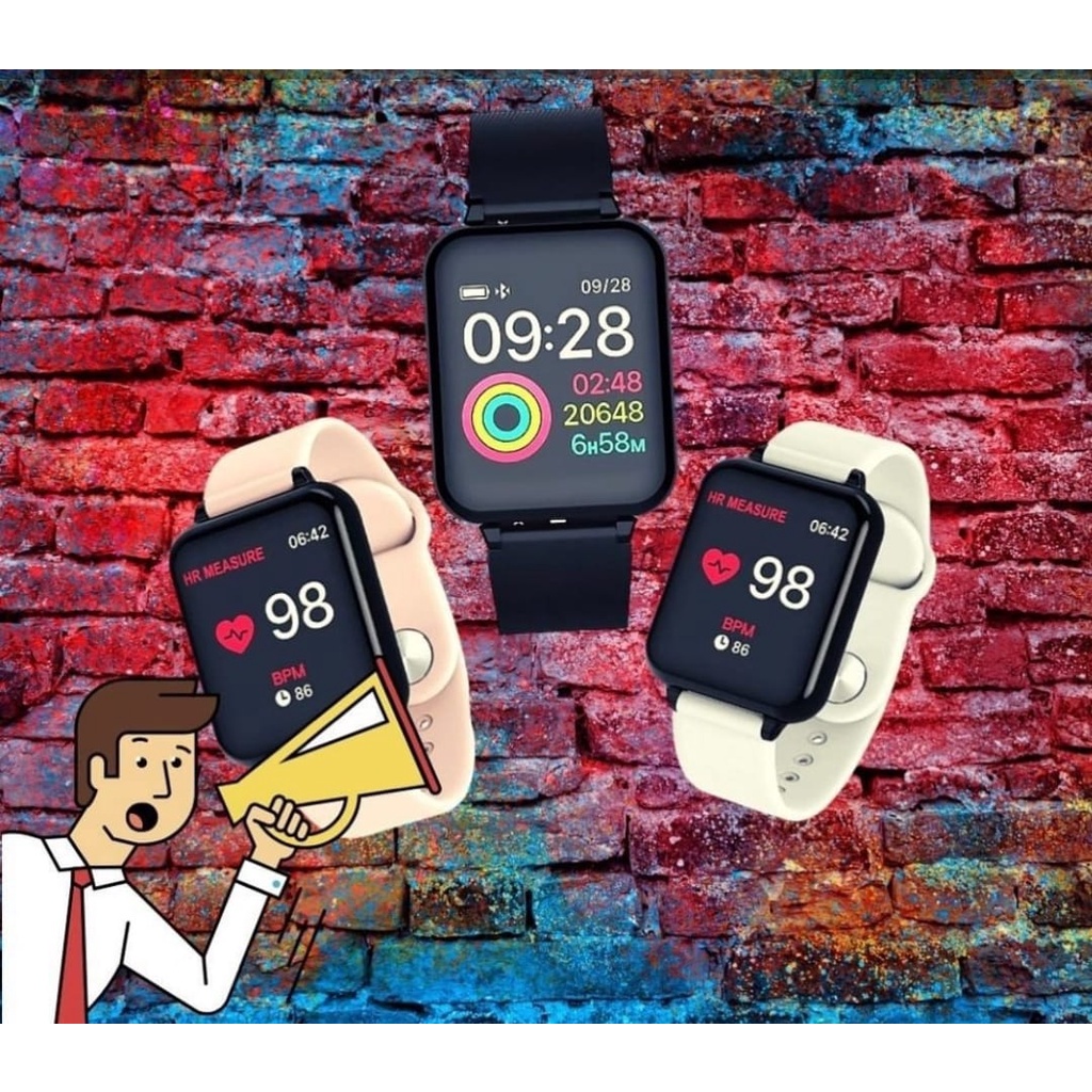 Smartwatch B57 Inteligente Fitness Smart Hero Band | Shopee Brasil