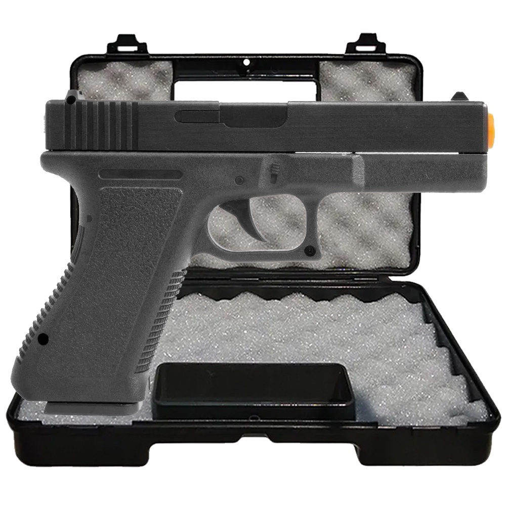Pistola Airsoft Glock Spring V307 6mm + Maleta Case | Shopee Brasil
