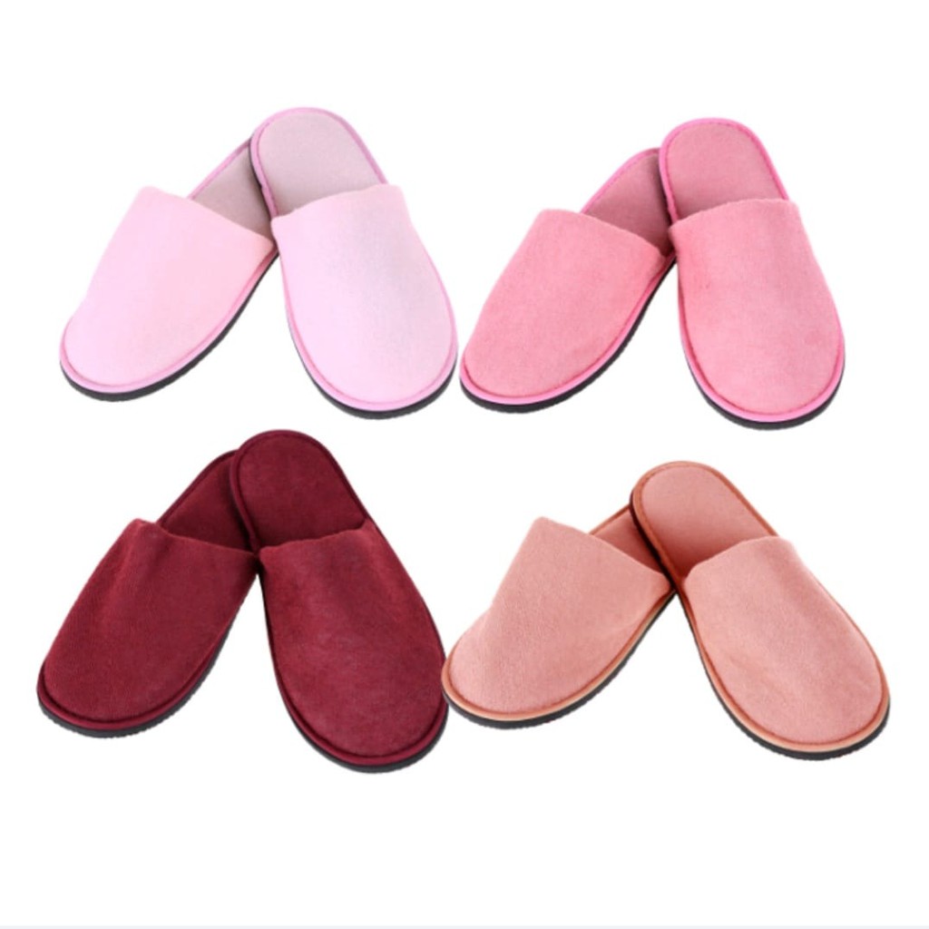 Chinelo Pantufa Liso Feminino 35/36 Adulto Slim Macio Cores Variadas ...
