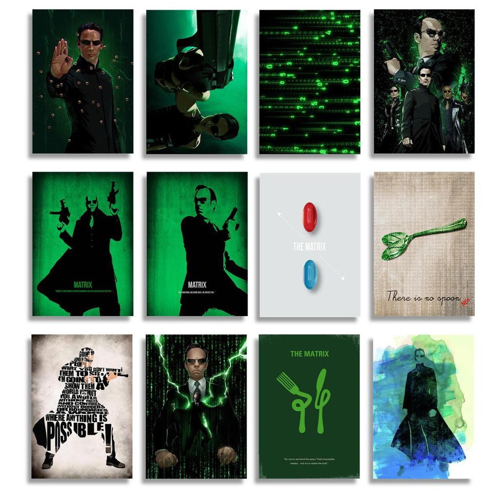 Placa Decorativa Filme Cinema Matrix | Shopee Brasil