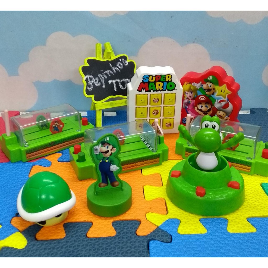 Coleção Super Mario Bros - McDonald's 2019 - Escorrega o Preço