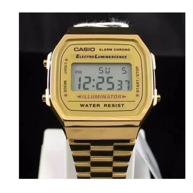 relogio original Casio brilhante dourado | Shopee Brasil