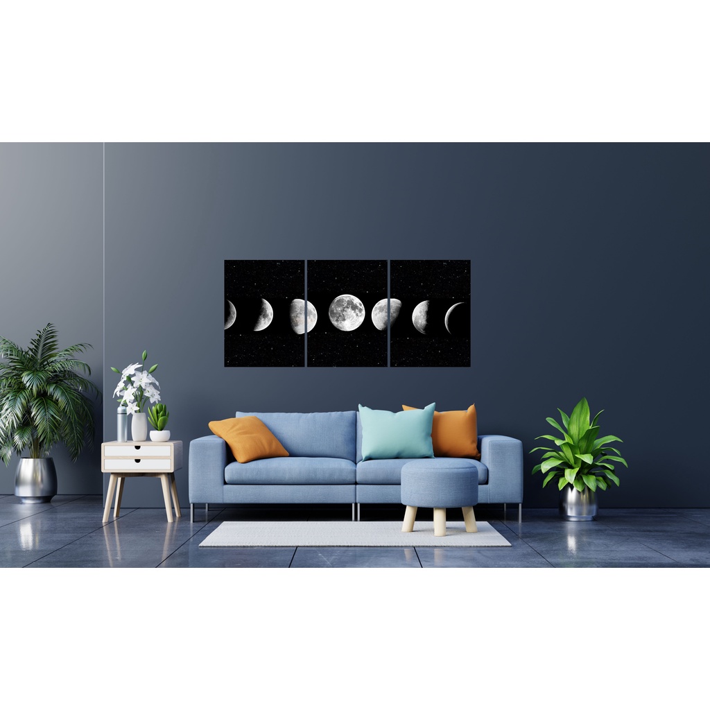 Trio 30x40 Fases da Lua | Shopee Brasil