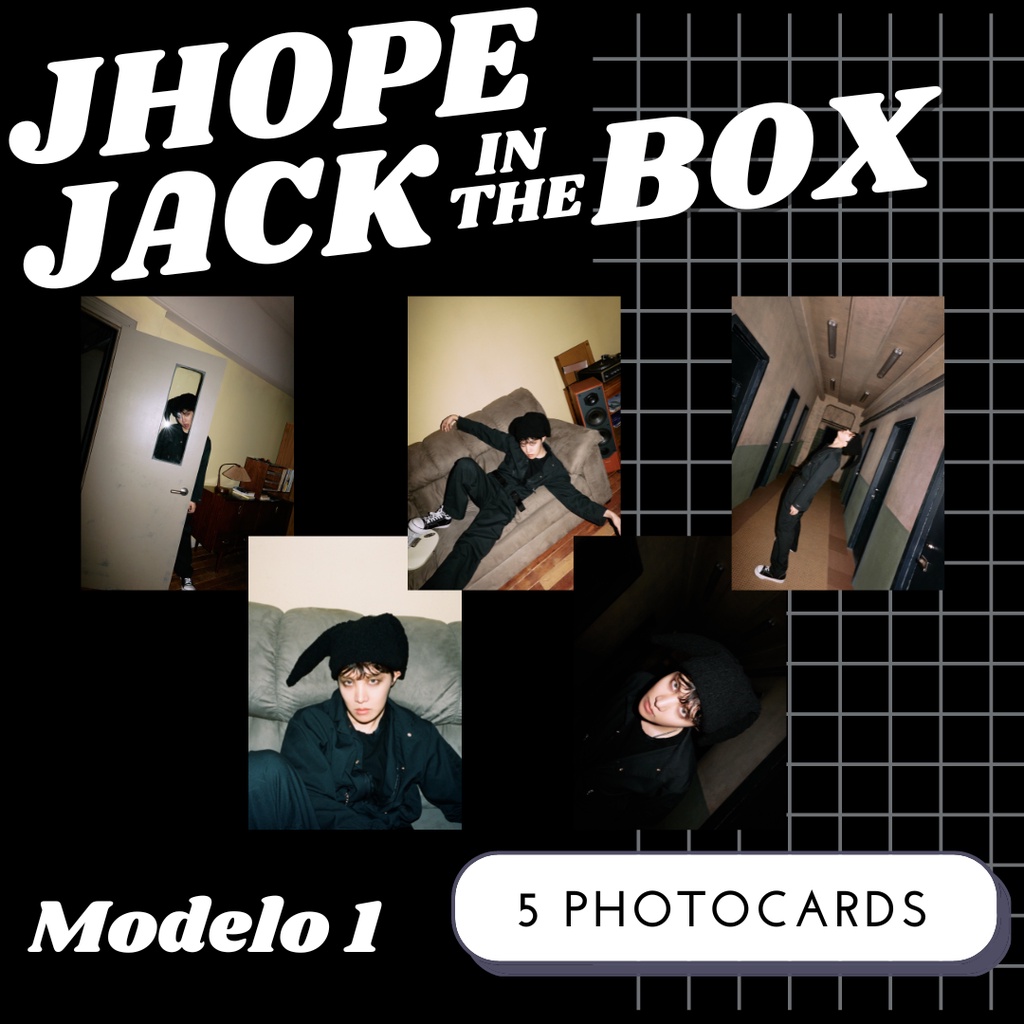 JHOPE - JACK in the BOX (Kit com 5 photocards!) | Shopee Brasil