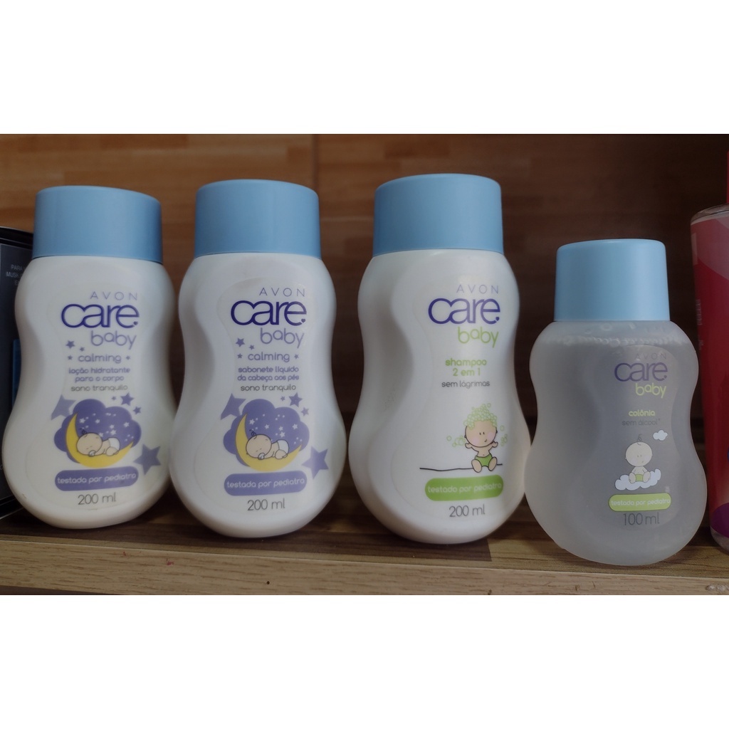 Linha Avon Care Baby (tradicional e calming) | Shopee Brasil