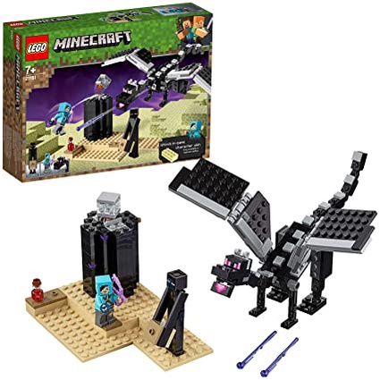Lego 21151 Minecraft - A Batalha Final | Shopee Brasil