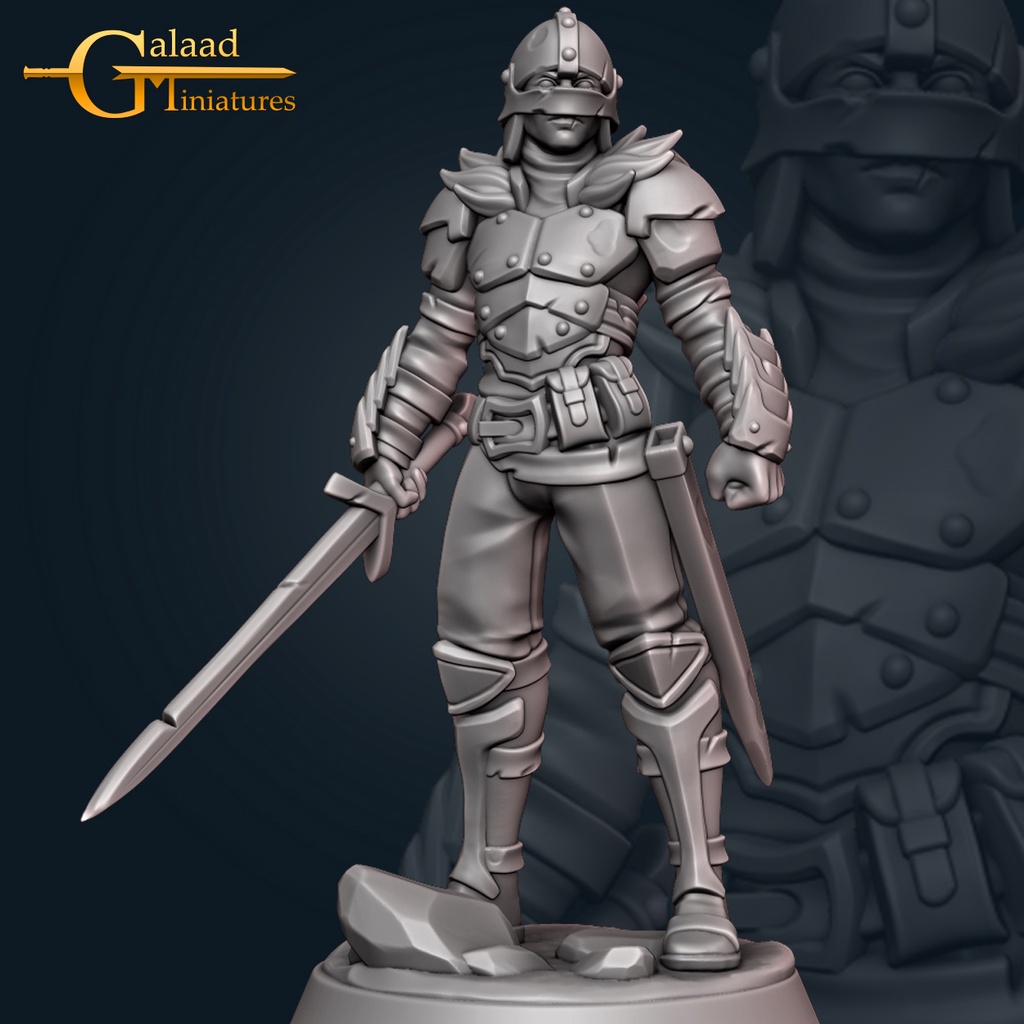 MINIATURAS RPG Dungeons & Dragons Coleção Goblin Slayer Galaad ...