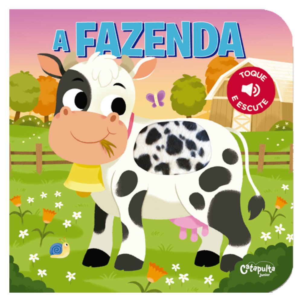 Livro Toque e Escute - A Fazenda - Catapulta | Shopee Brasil