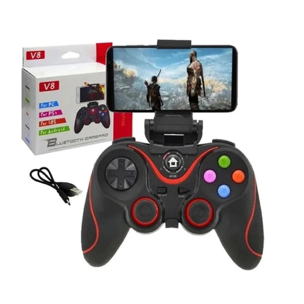 Controle Bluetooth Gamepad Para Android IOS Envio Imediato | Shopee Brasil