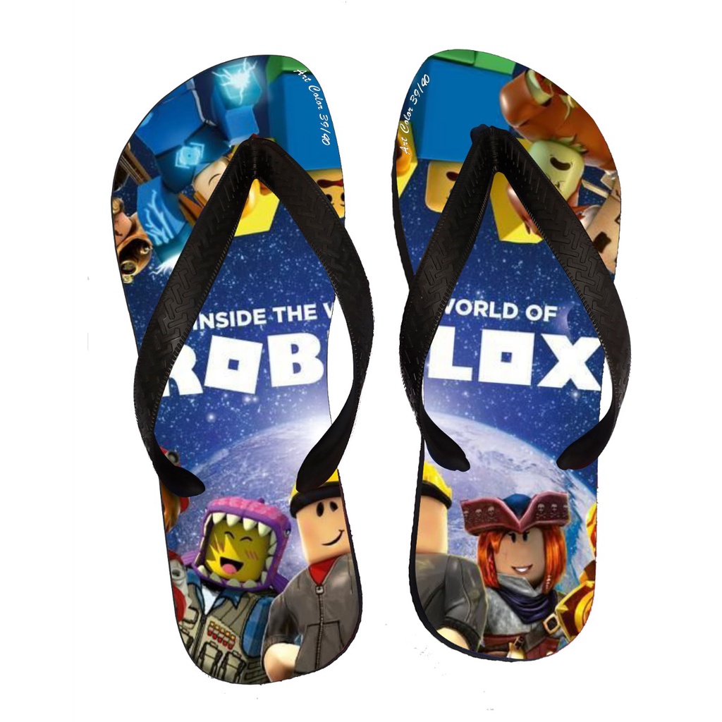 Chinelo Roblox | Shopee Brasil