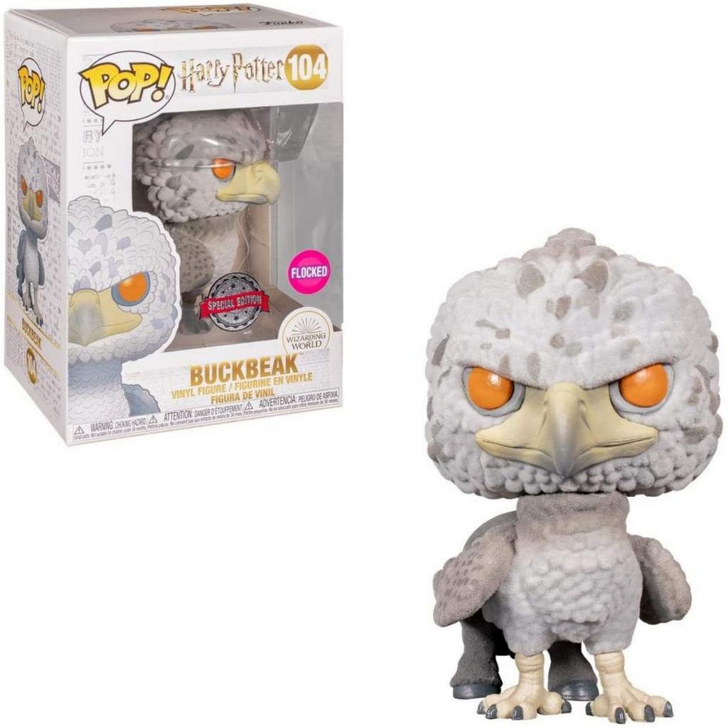 Funko Pop Harry Potter 104 Buckbeak Flocked Special Edition | Shopee Brasil