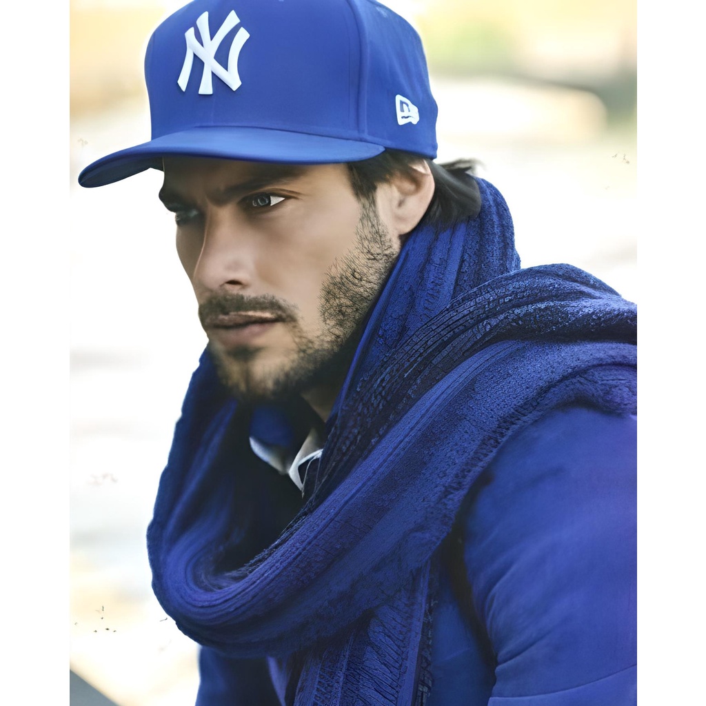 Boné New York Yankees AZUL ROYAL Com Aba Curvada e Fita De Regulagem ...