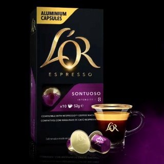 Capsula de Cafe para Cafeteira Nespresso Lor Original Espresso Sontuoso ...