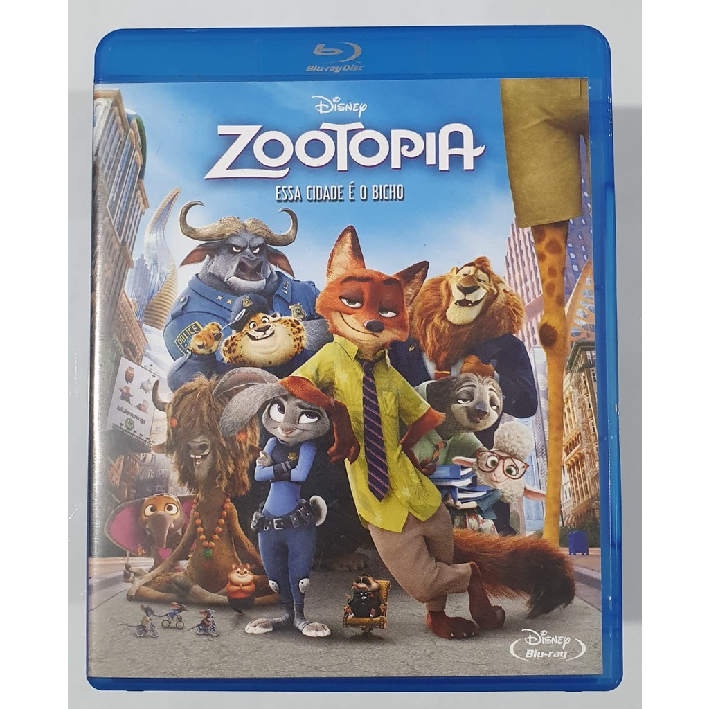 BLU RAY ZOOTOPIA (SEMINOVO) | Shopee Brasil
