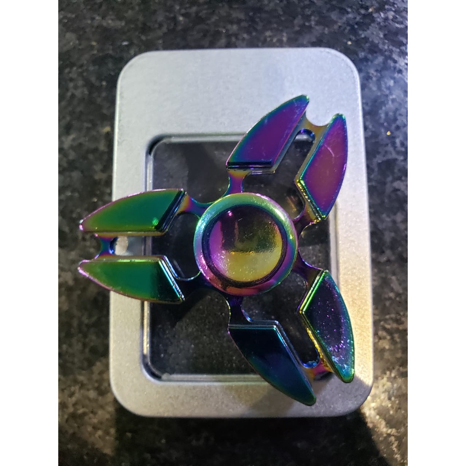 Fidget Hand Spinner Anti Stress | Shopee Brasil