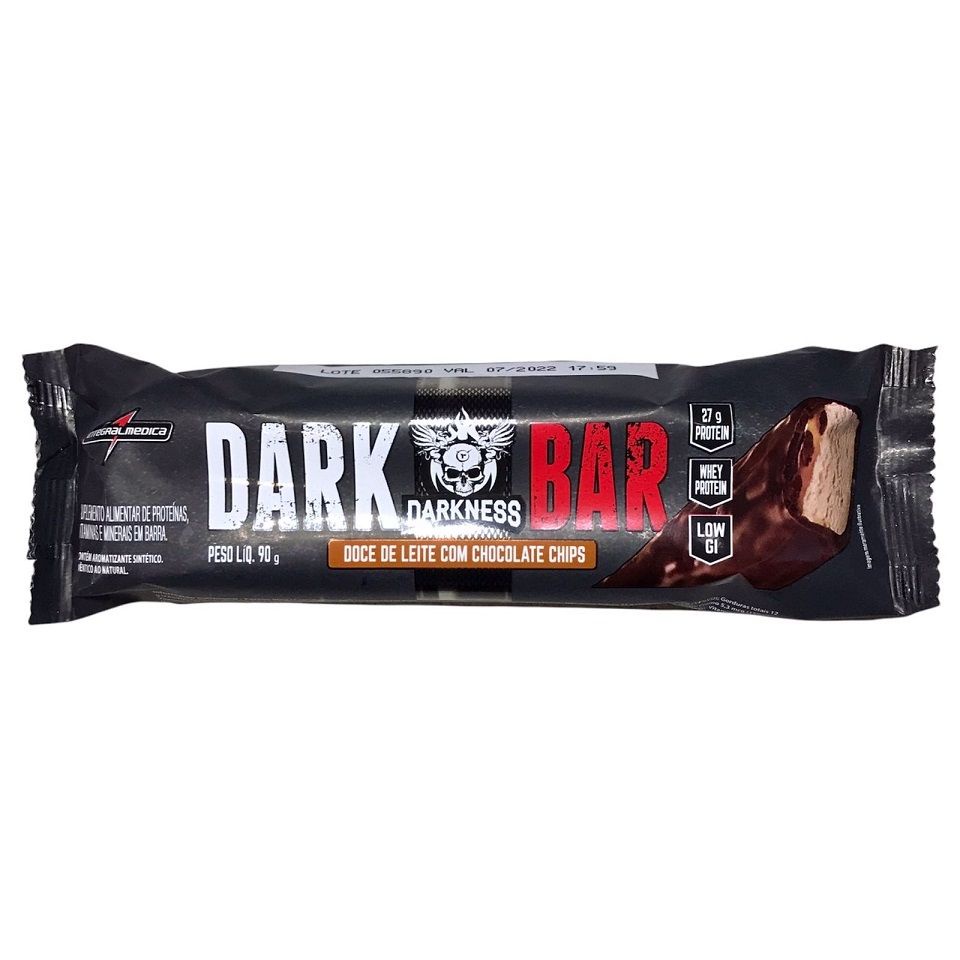 Dark Bar (90g) - Darkness - Doce de Leite c/ Chocolate | Shopee Brasil