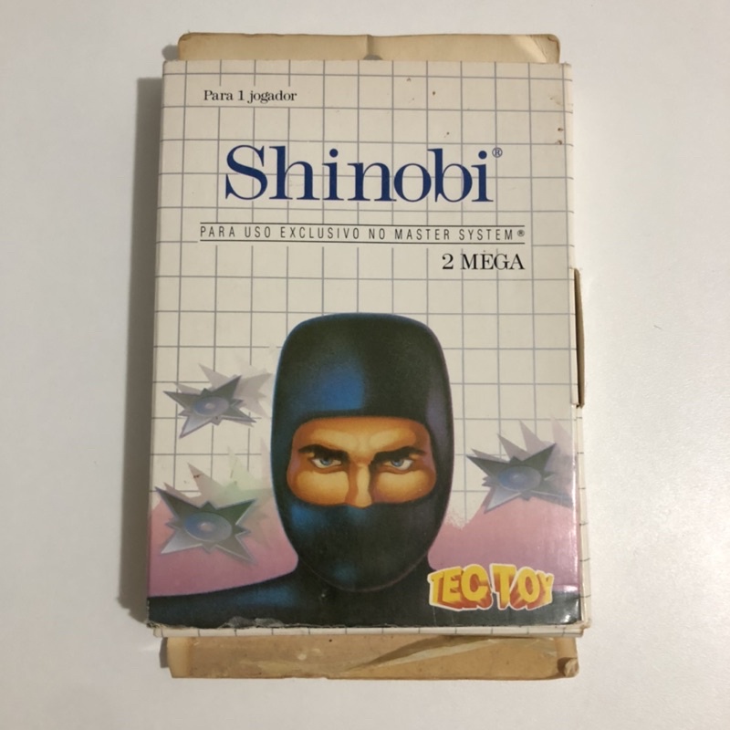Shinobi Master System na caixa jogo original | Shopee Brasil
