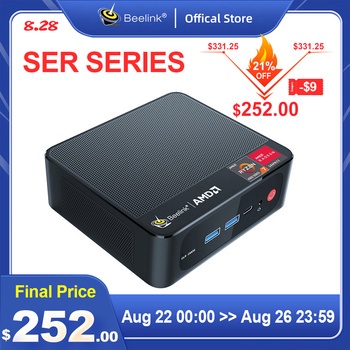 Beelink ser4 mini pc amd ryzen 7 4800u ser3 amd ryzen 7 3750h windows ...