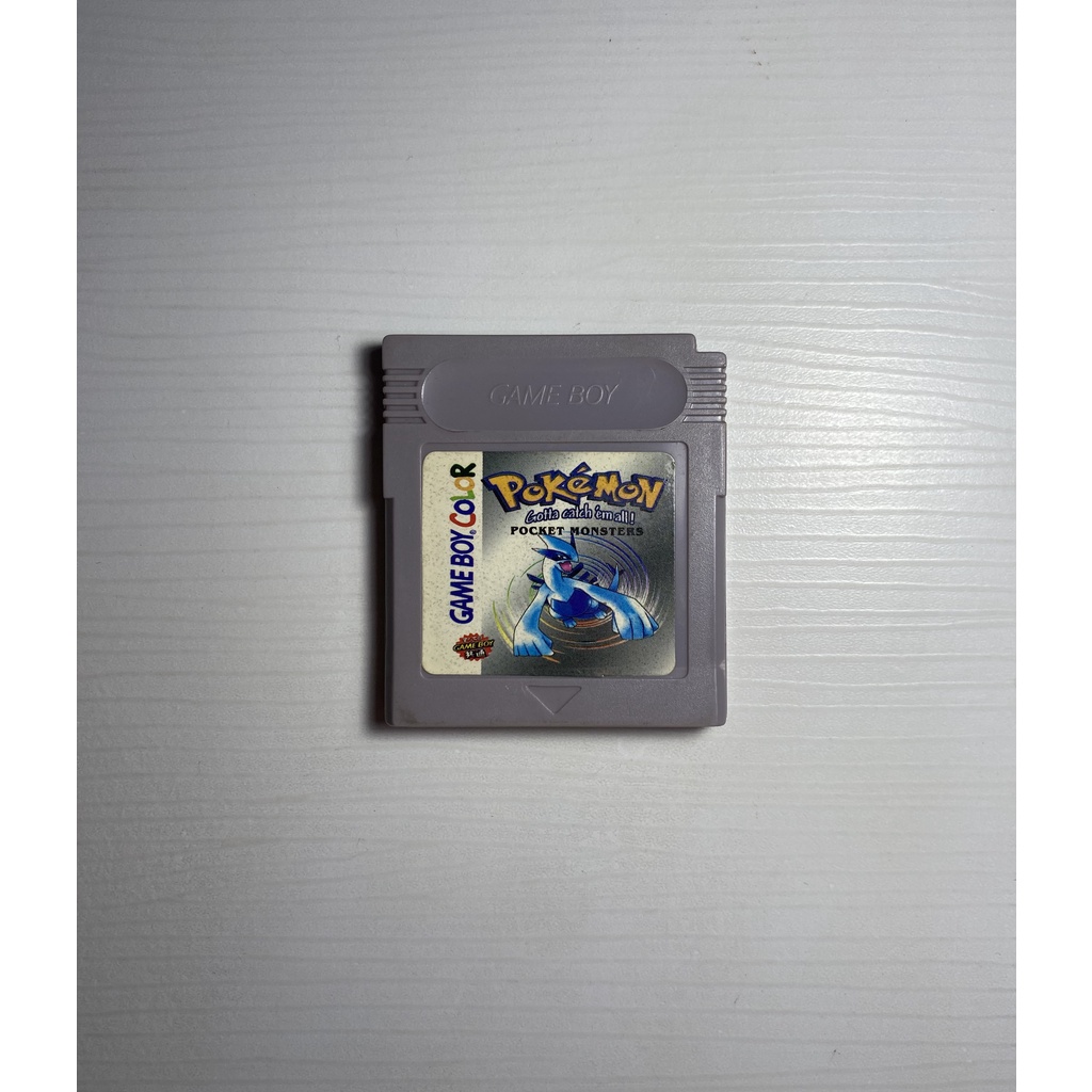 Cartucho jogo Pokemon Silver, para Game Boy (GB, GBC e GBA ...