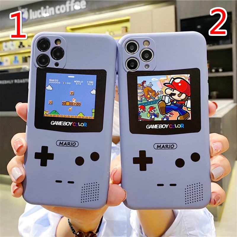 Mario For iPhone 11 Pro Max XS Max XR X Cartoon Phone Case Precise hole ...