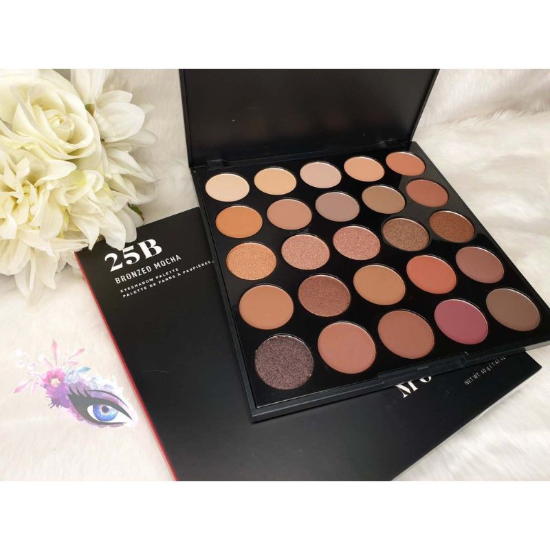 Paleta De Sombra Morphe 25b Bronzed Mocha Original | Shopee Brasil
