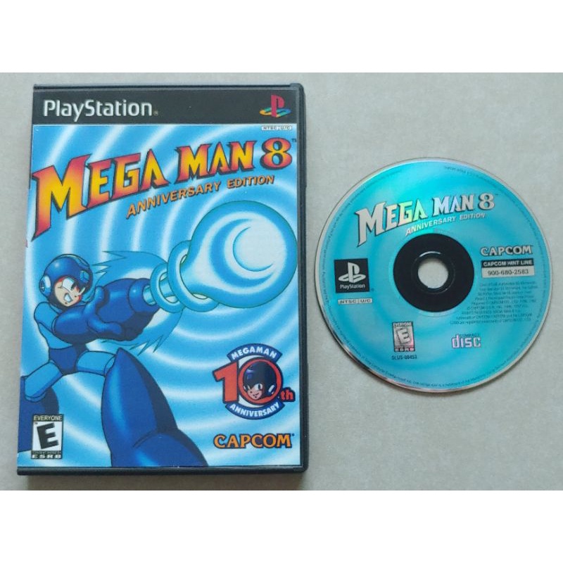 Megaman 8 Ps1 Original Megaman 8 Play Original Americano | Shopee Brasil