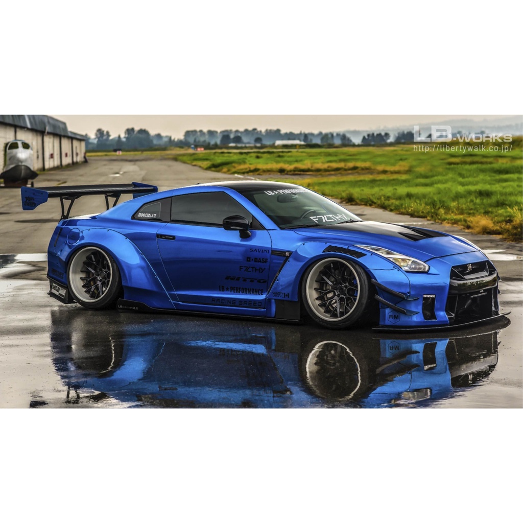 Poster Adesivo de Parede Nissan GTR - R35 | Shopee Brasil