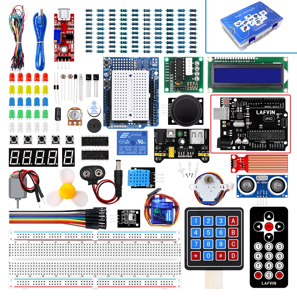 LAFVIN UNO R3 Projeto Kit De Carro Robô Inteligente ESP32 WIFI Robótico ...