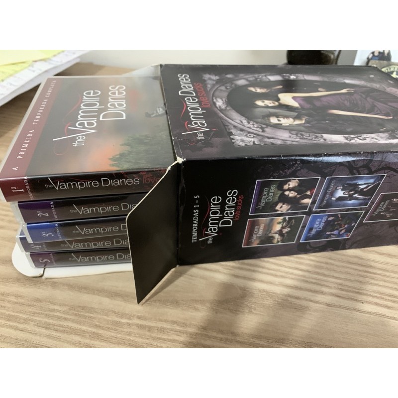 Box The Vampire Diaries | Shopee Brasil