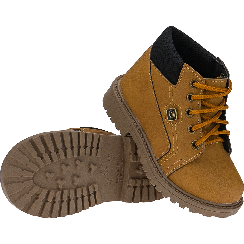 Bota Infantil Coturno Masculino Botinha de Criança Menino Leve | Shopee ...