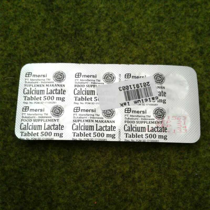 Calcine Lactat Suplemento Alimentar 10 Tabletes | Shopee Brasil