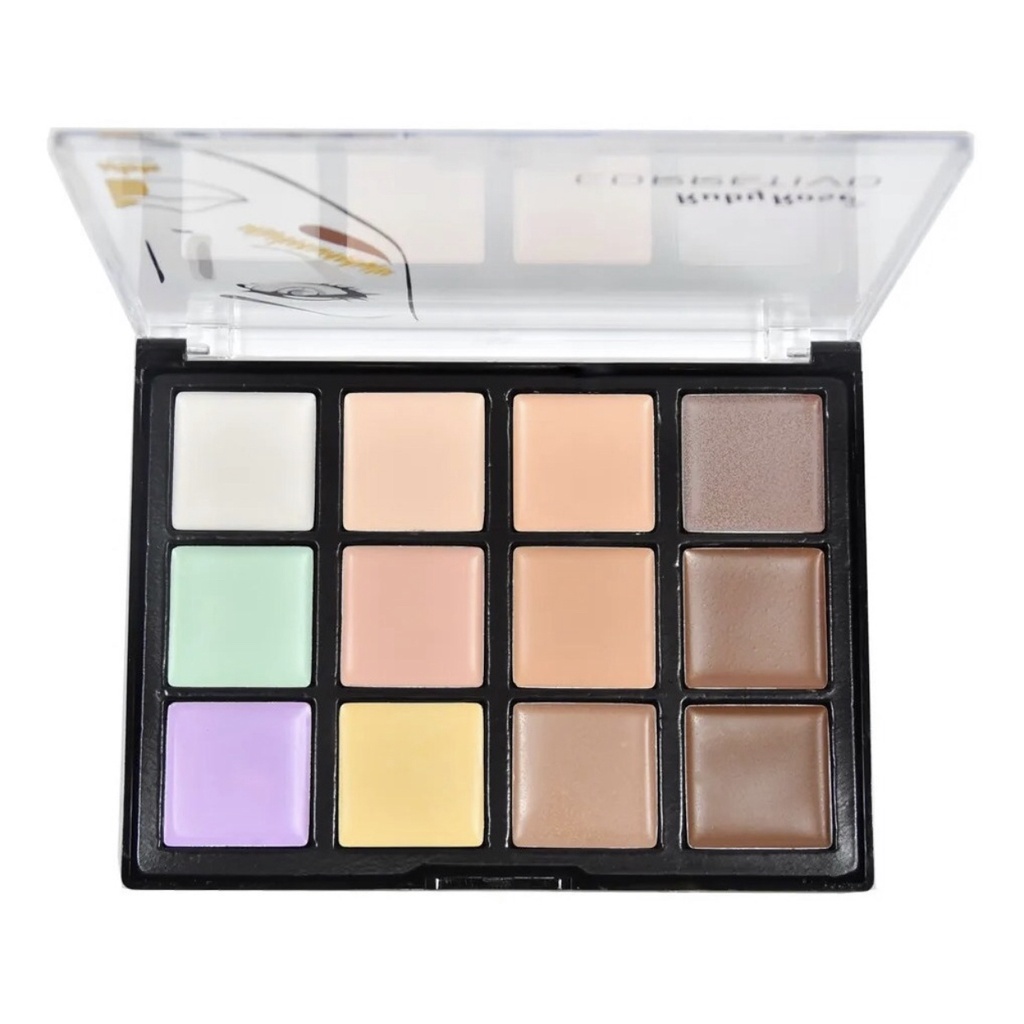 Paleta de corretivos colorido Ruby Rose | Shopee Brasil