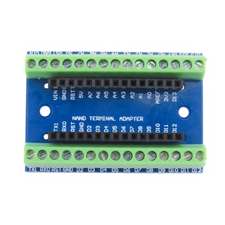 Placa Borne Terminal Adaptador Compativel Arduino Nano V3.0 Com Nota ...