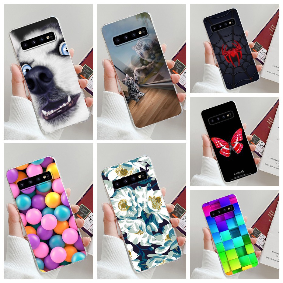 Samsung Galaxy S10 / S10e / S10 Plus S10+ Case Cover Cute Cartoon Clear ...
