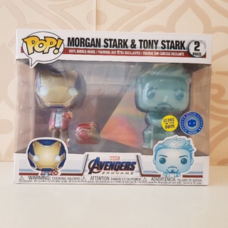 Funko Pop! Avengers - 2 Pack - Morgan Stark & Tony Stark | Shopee Brasil