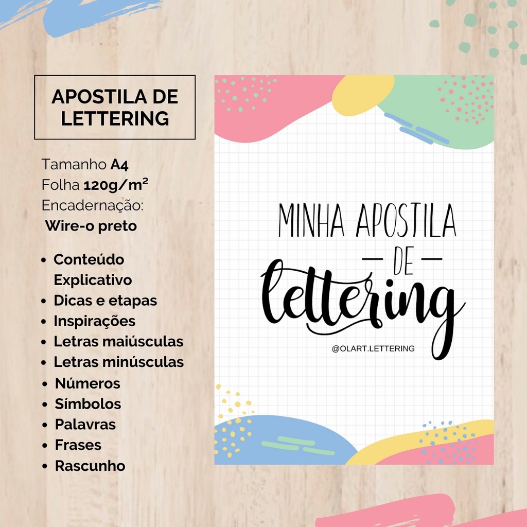 Apostila de Lettering | Shopee Brasil
