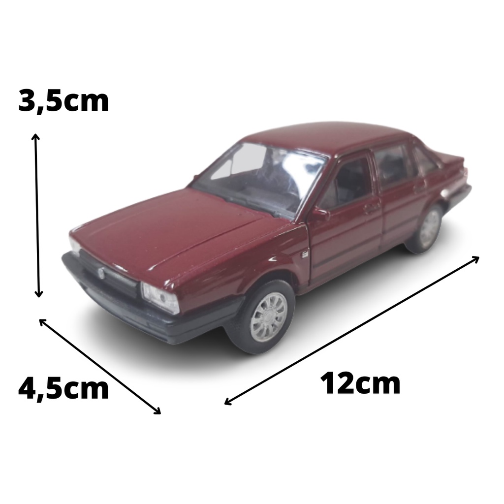 Miniatura Volkswagen Santana Escala Modelo 12cm /Scale Model | Shopee ...