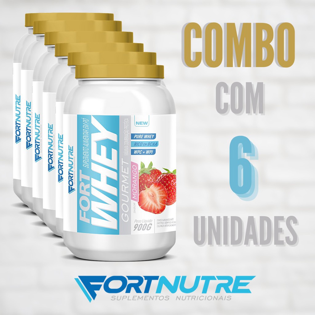 COMBO 6 WHEY SABOR MORAGO | Shopee Brasil