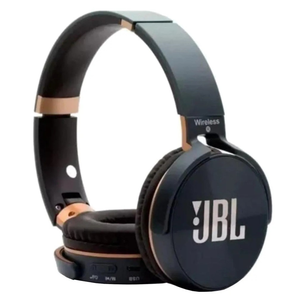Fone De Ouvido Bluethooth Sem Fio Rádio Mp3 J-950 - Escorrega o Preço