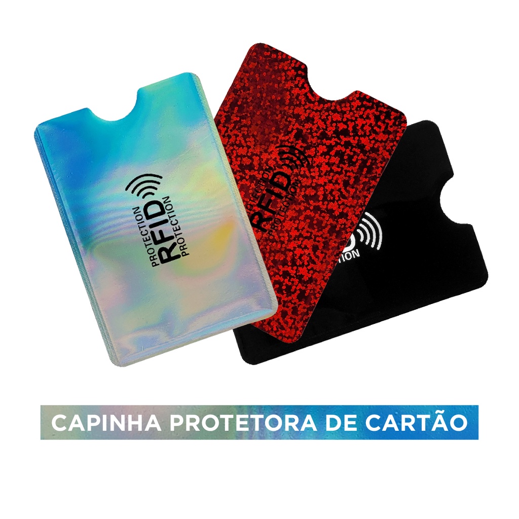 Capinha Protetora de Cartão RFID Aproximação | Shopee Brasil
