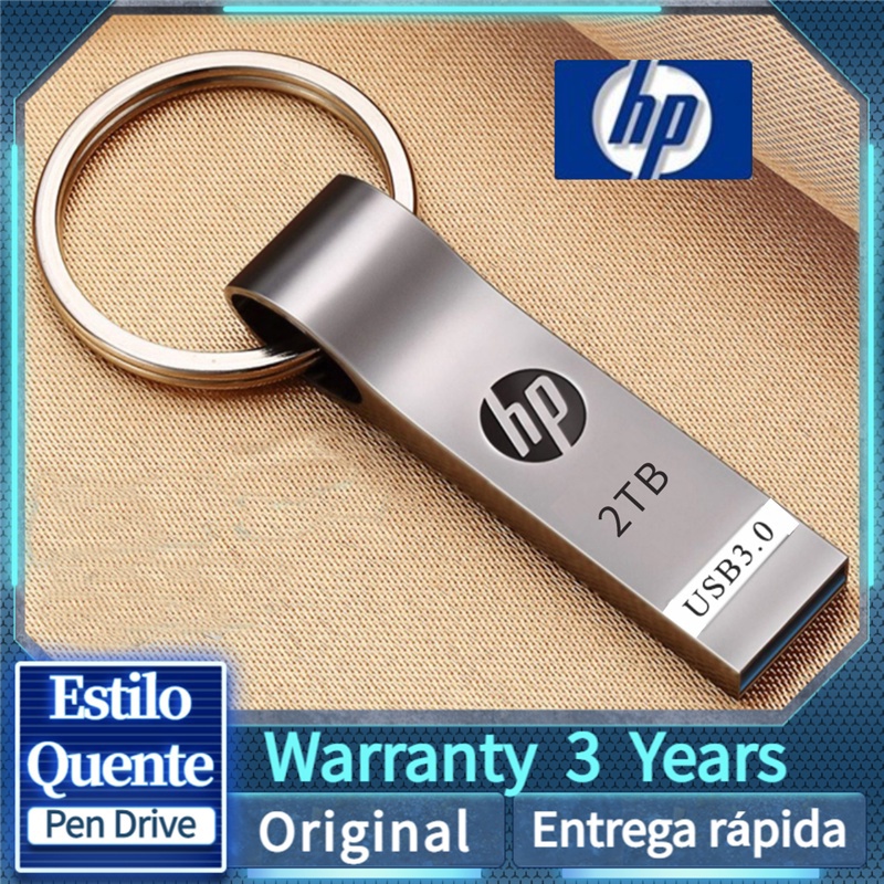 Pen Drive Hp Mini 1tb Super Usb 3.0 Portátil - Escorrega o Preço
