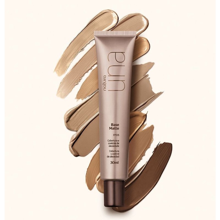 Base Matte Natura Una | Shopee Brasil